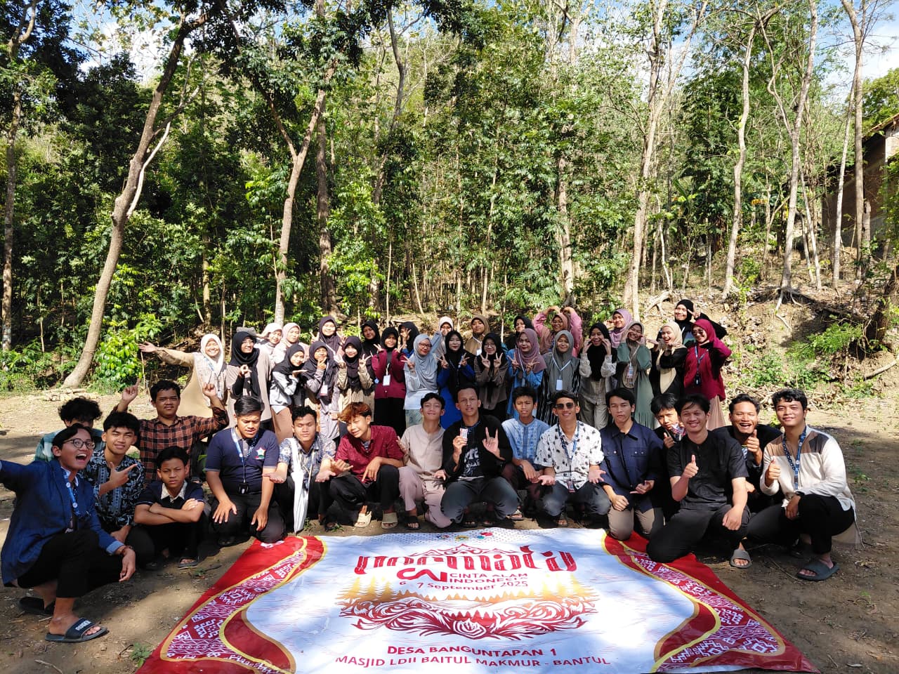 PC Piyungan Gelar Cinta Alam Indonesia (PERMATA CAI) 2025, Bekali ...
